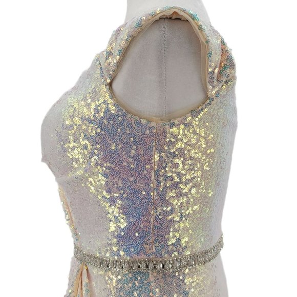 Emprada | Dresses | Nwt Emprada Vanessa Opal White Multi Off Shoulder ...